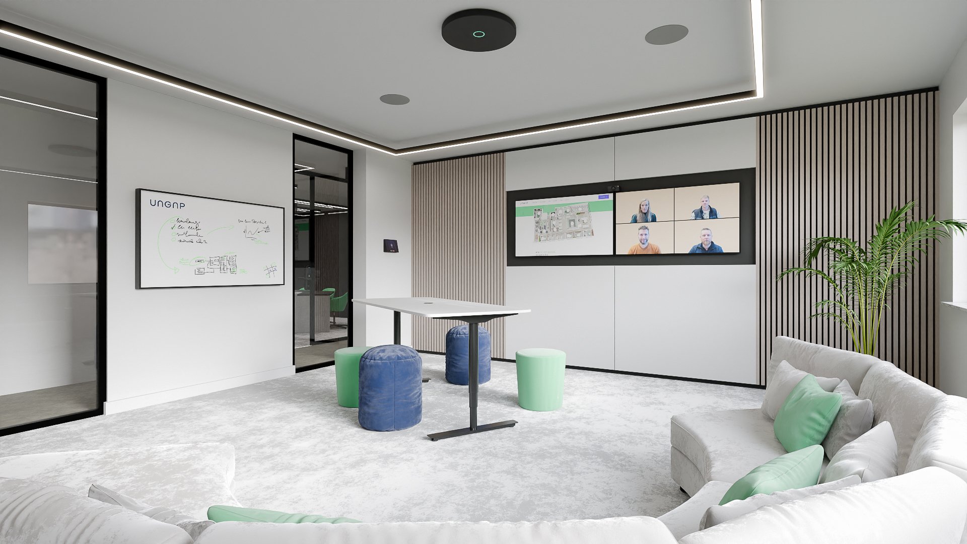 Brainstorm Room, de Hybride Meet & Co-Create Space